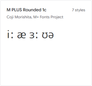 Google Fonts中哪些字体适合显示音标 – 泰仆阿梵