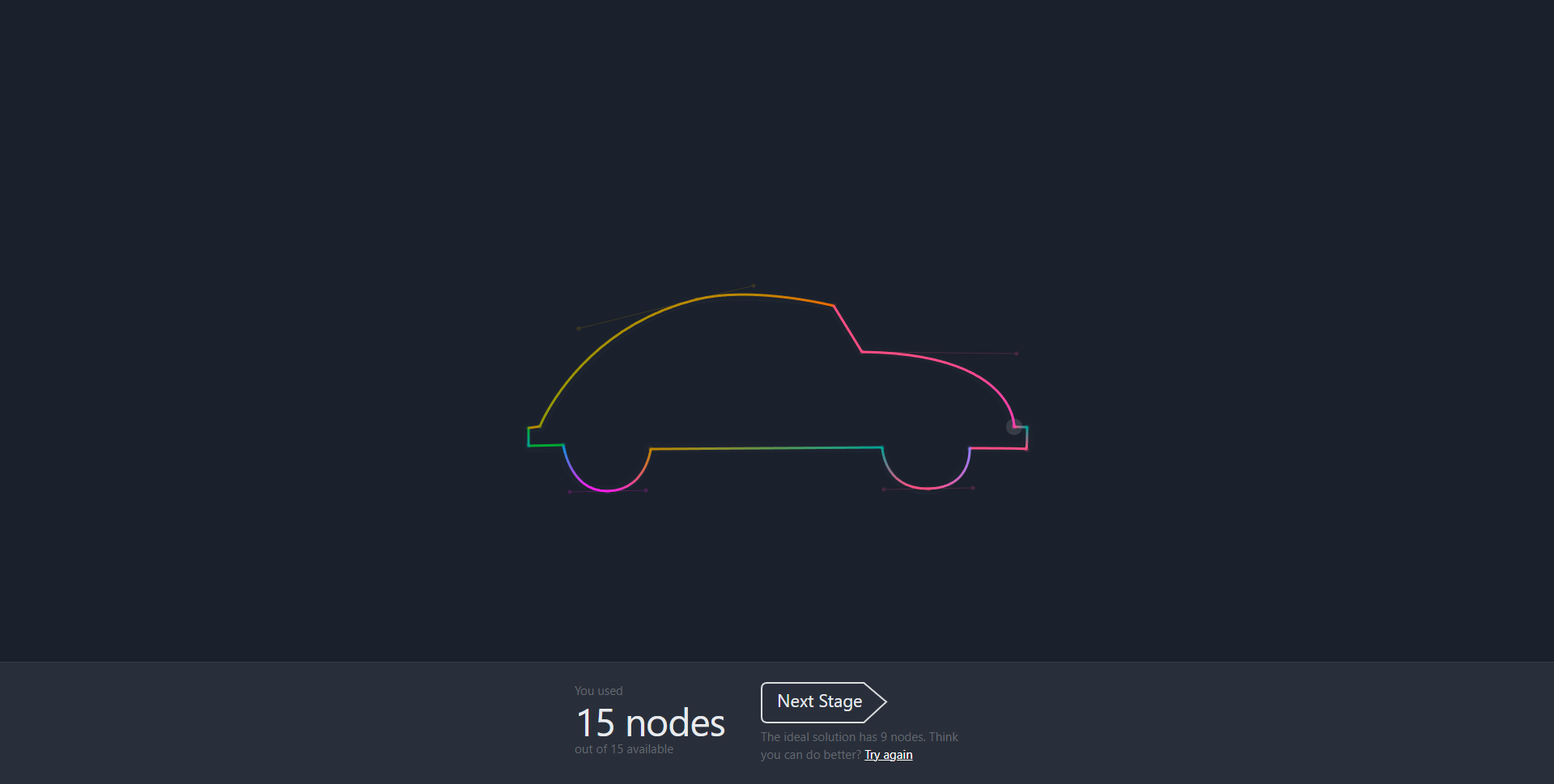 贝塞尔曲线绘制游戏 – 泰仆阿梵